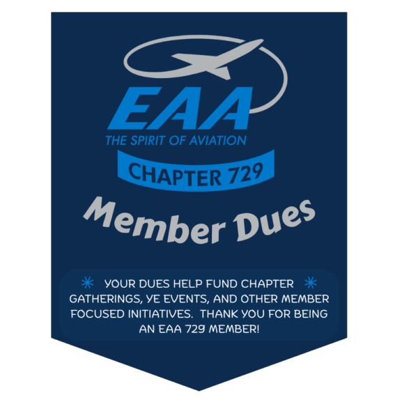 Annual Membership Dues – EAA Chapter 729